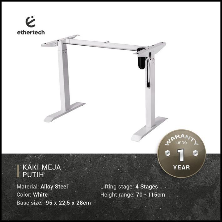 Jual Automatic Adjustable Desk / Meja Electric Otomatis Ethertech | Shopee Indonesia