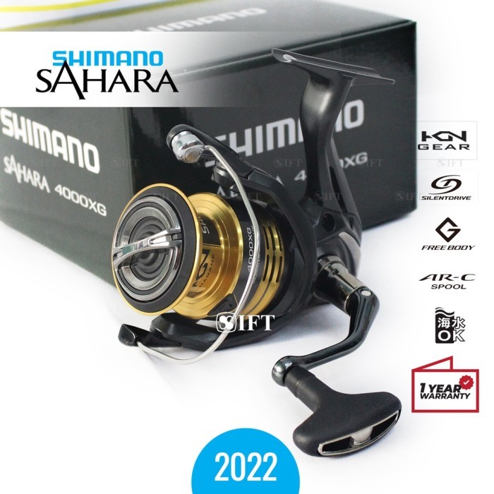 Jual Reel Shimano SAHARA 2022500 s/d 5000 Freshwater Saltwater UL Pancing | Shopee Indonesia