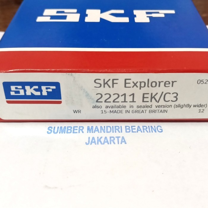 Jual Bearing 22211 Ek C3 Skf Britain | Shopee Indonesia