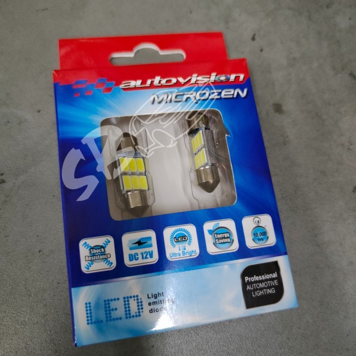 Jual LAMPU PLAFON LED AUTOVISION FESTON 12V WHITE LAMPU KABIN | Shopee ...