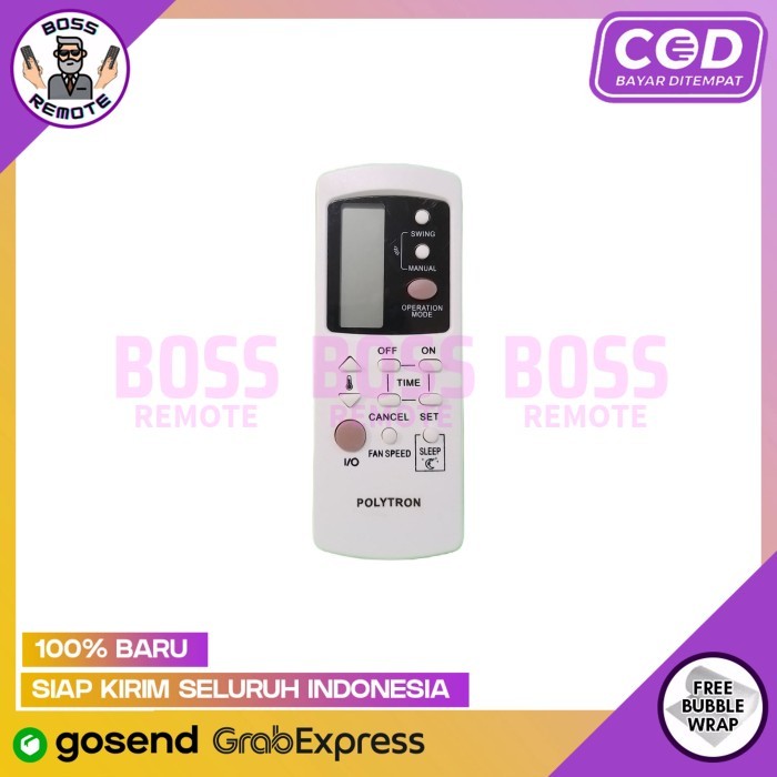 Jual REMOTE AC POLYTRON GZ01-BEJ0-000 GRADE ORIGINAL | Shopee Indonesia