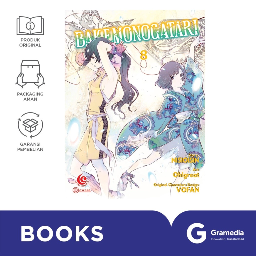 Jual LC: Bakemonogatari 08 (NISIOISIN,OH!GREAT) | Shopee Indonesia