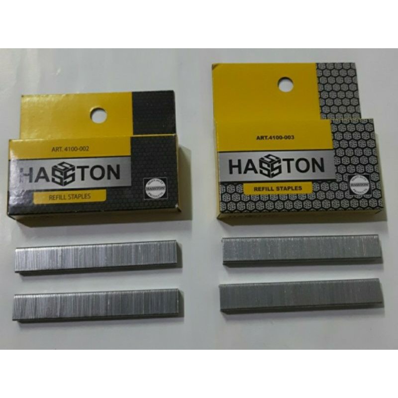 Jual Refill Staple Staples / Anak Gun Tacker Hasston Prohex | Shopee ...