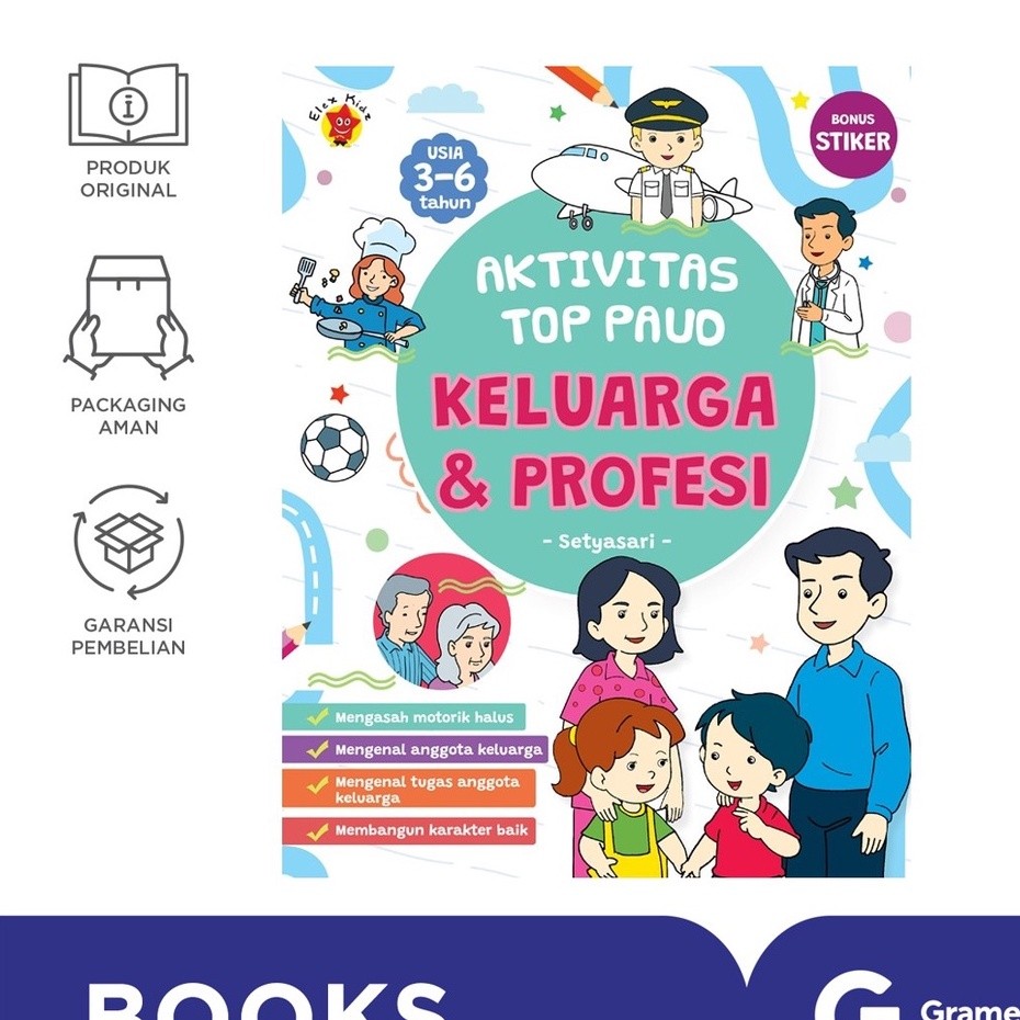 Jual Aktivitas Top Paud: Keluarga dan Profesi (Setyasari) | Shopee ...