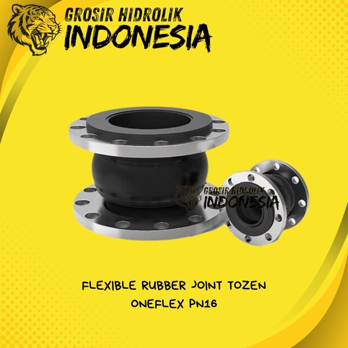 Jual 8'' RUBBER FLEXIBLE JOINT TOZEN ONEFLEX PN16 SIZE 8 INCH | Shopee Indonesia