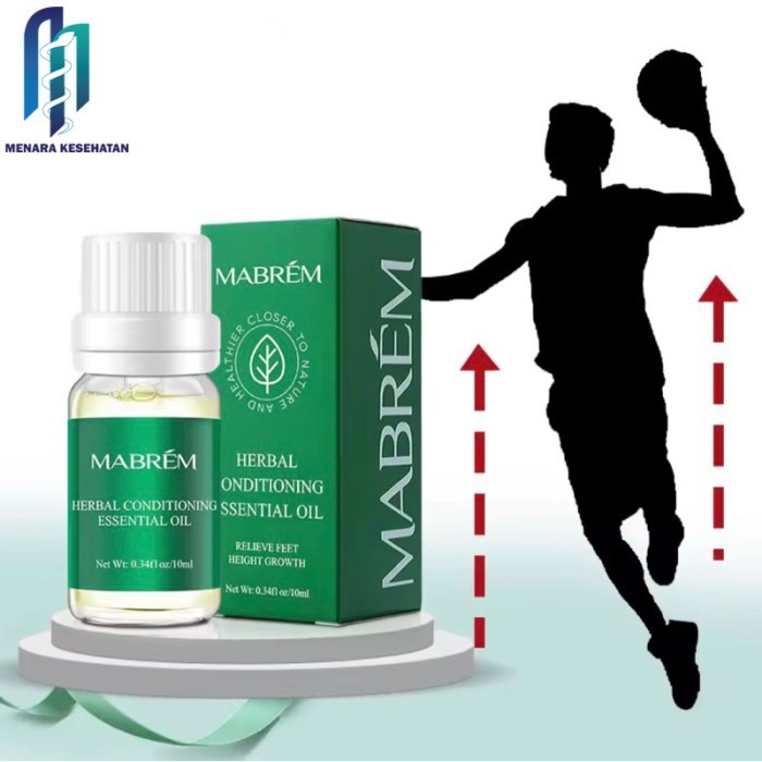 Jual Sale Mabrem Herbal Conditioning Essential Oil Relieve Feet Height Growth | Shopee Indonesia