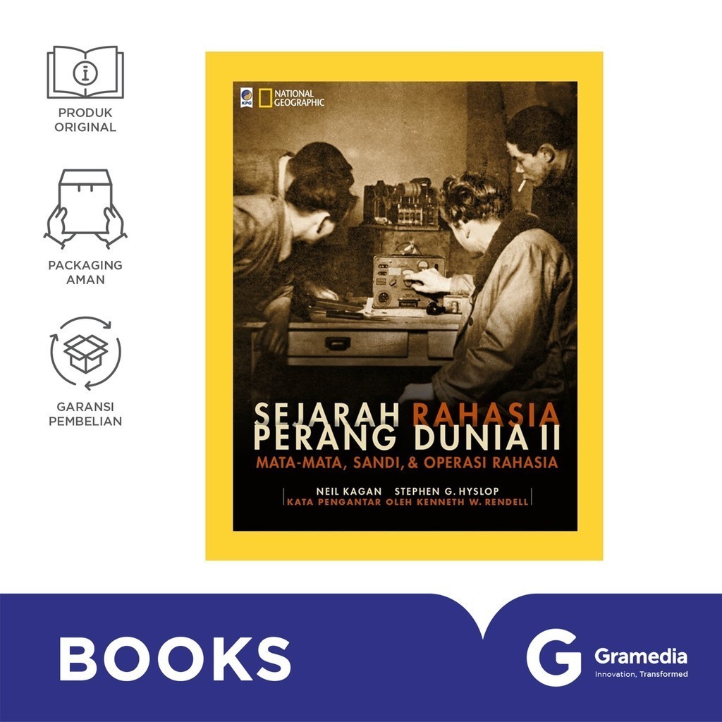 Jual Buku National Geographic Sejarah Rahasia Perang Dunia II | Shopee ...