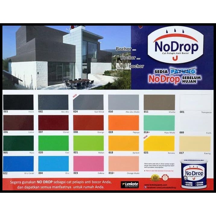 Jual Cat Waterproofing No Drop 20 Kg | Shopee Indonesia