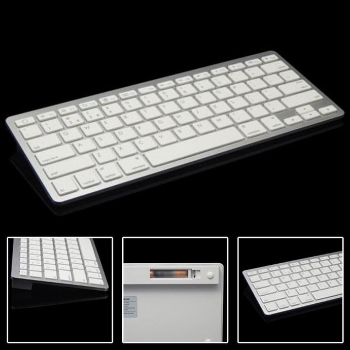 Jual KEYBOARD APPLE MAC PC WIRELESS BLUETOOTH LIKE KEYBOARD MAC APPLE ...