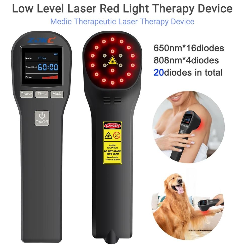 Jual Zjkc Low Level Laser Therapy Machine 650Nm 808Nm Cold Laser Treatemnt For Joint Pain ...