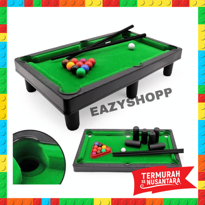 Jual Game Kado Ulang Tahun Mainan Anak Meja Biliard Bilyard Billiard ...