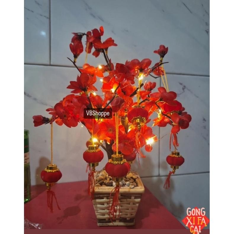 Jual Mlarak Store BONUS GANTUNGAN ANGPAO POHON SAKURA MEHWA MEIHUA ...