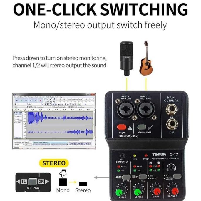 Jual Soundcard 2 channel digital 24bit usb Sound card | Shopee Indonesia