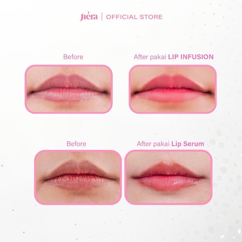 Jual Bundling Jiera Colla C Lip Infuion Lip Eence Jiera Natural Lip ...