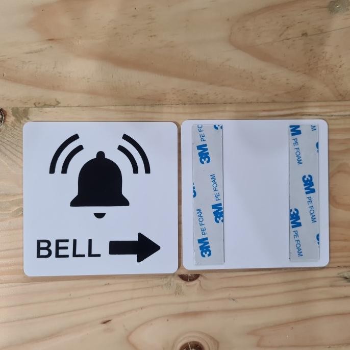 Jual Bell | Papan Sign Board Akrilik Sticker Stiker Oracal | Shopee ...