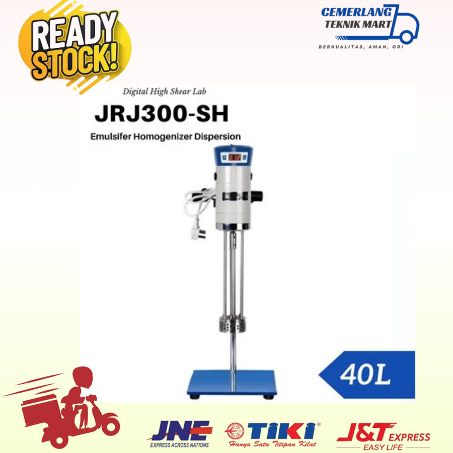 Jual JRJ300-SH 40L Digital High Shear Lab Emulsifer Homogenizer ...