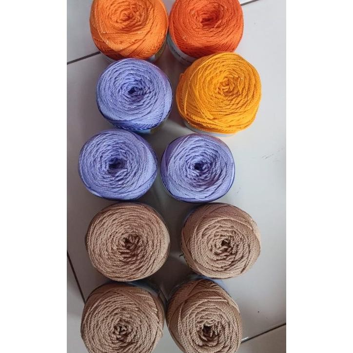 Jual Benang Rajut Poly Unrie Ombinai Warna | Shopee Indonesia