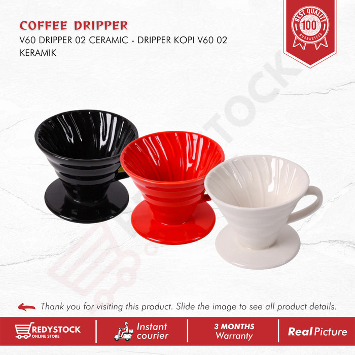 Jual V60 Dripper 02 Ceramic - Dripper Kopi V60 Keramik | Shopee Indonesia