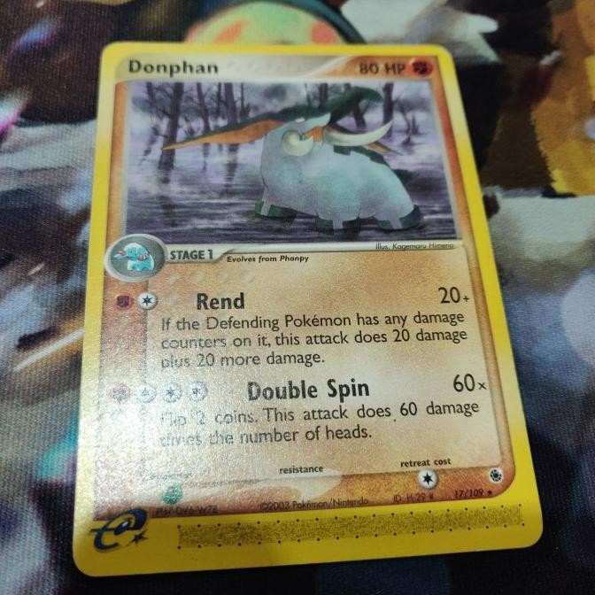 Jual Kartu Pokemon TCG English Donphan EX Ruby Sapphire | Shopee Indonesia