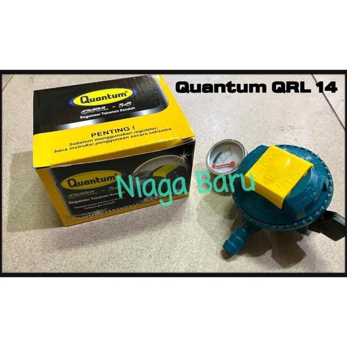 Jual Regulator Quantum QRL 14 dengan meteran | Shopee Indonesia