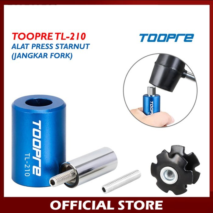 Jual Toopre TL-210 Alat Pasang Jangkar Fork Sepeda Star Nut Starnut Biru | Shopee Indonesia