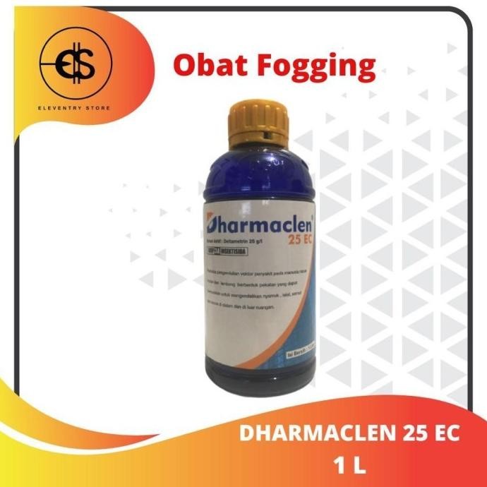 Jual Dharmaclen 25 EC 1 L Obat Fogging Ampuh Basmi Hama Nyamuk Lalat Kecoa | Shopee Indonesia