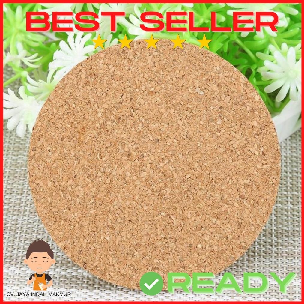 Jual PENAWARAN TERBATAS Coaster Kayu / Tatakan Gelas Kayu / Cork ...