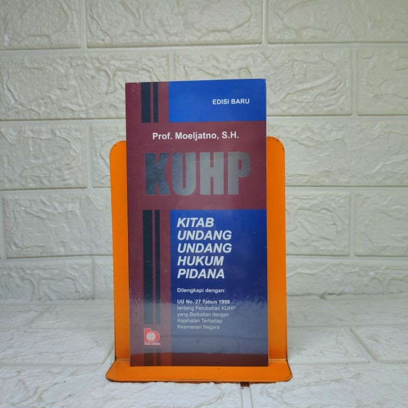 Jual KUHP KITAB UNDANG-UNDANG HUKUM PIDANA EDISI BARU PROF. MOELJATNO, BUMI AKSARA [ORIGINAL ...
