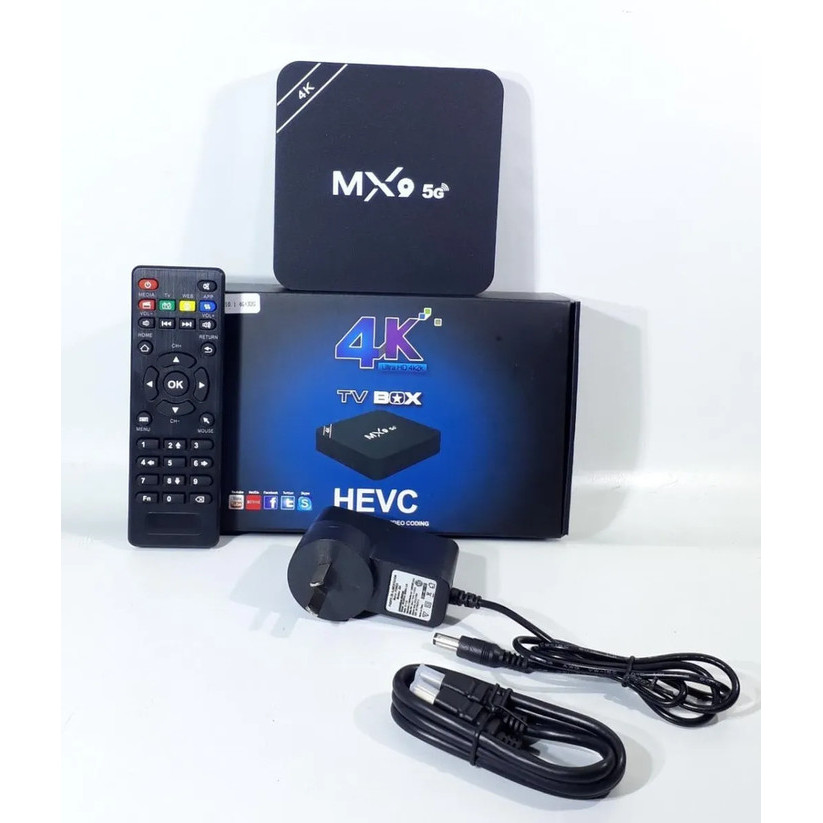 Jual Android Tv Box Mxq-Pro 4K Smart Tv Box Media Player - Mx9 Hevc 2Gb ...