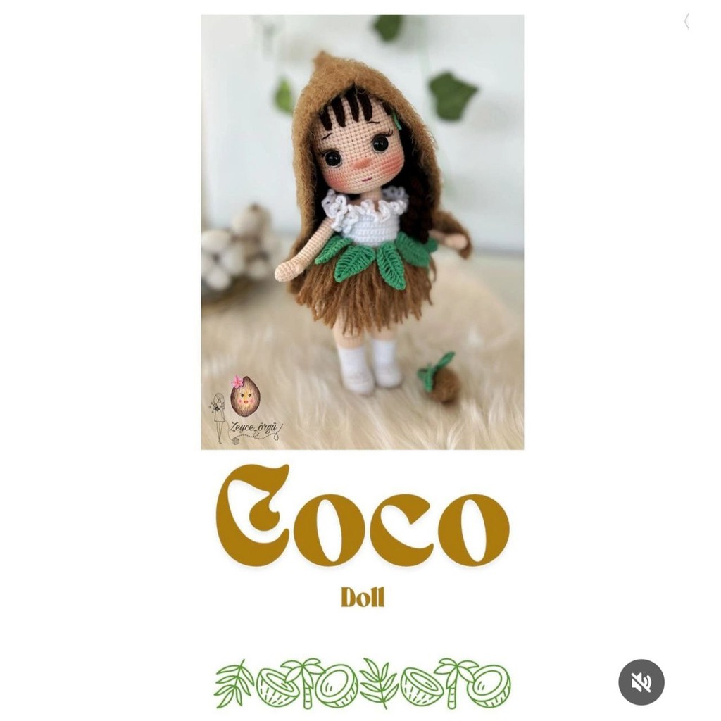 Jual Coco Doll - PDF Pattern / Pola Rajut Bukan Boneka | Shopee Indonesia