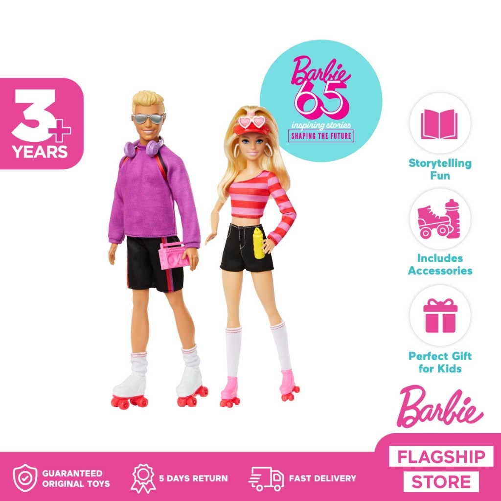 Jual Barbie and Ken Fashionistas Doll 2 Pack - Mainan Boneka Anaka ...