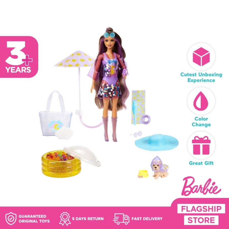 Jual Barbie Color Reveal Sunshine & Sprinkles (Sun & Clouds Theme ...