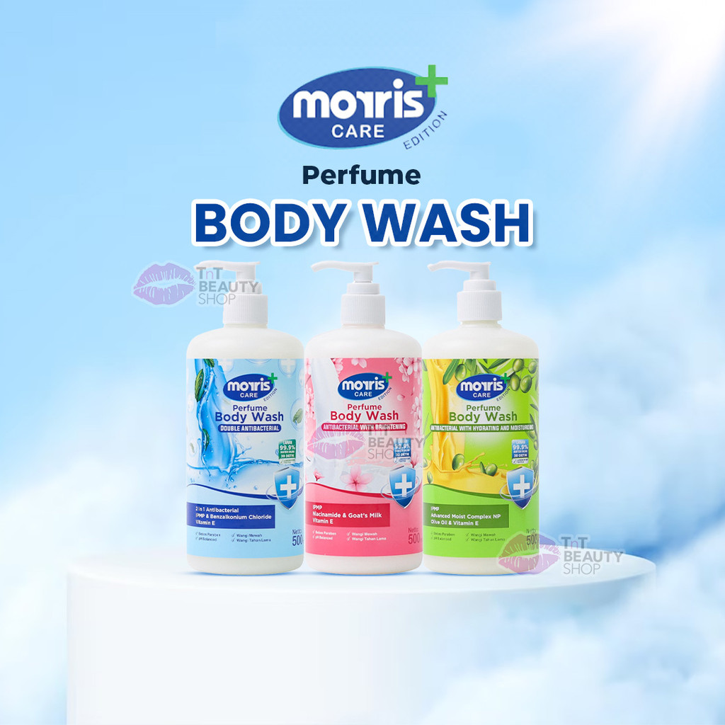 Jual Morris Body Wash Double Anti Bacterial Pump 500ml | TnT Beauty ...