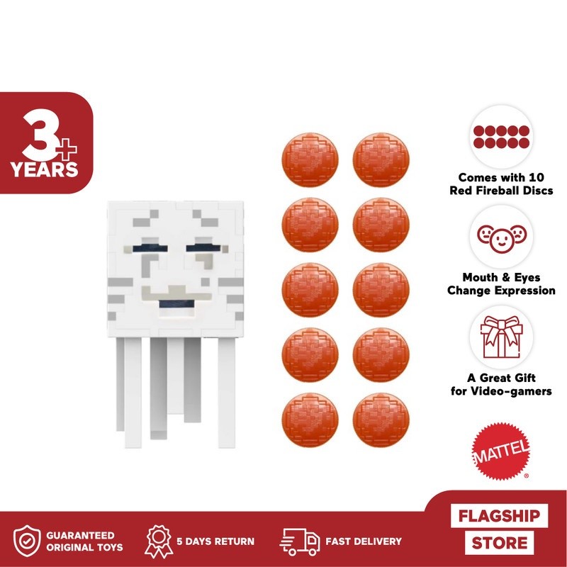 Jual Minecraft Fireball Ghast Figure - Mainan Anak | Shopee Indonesia