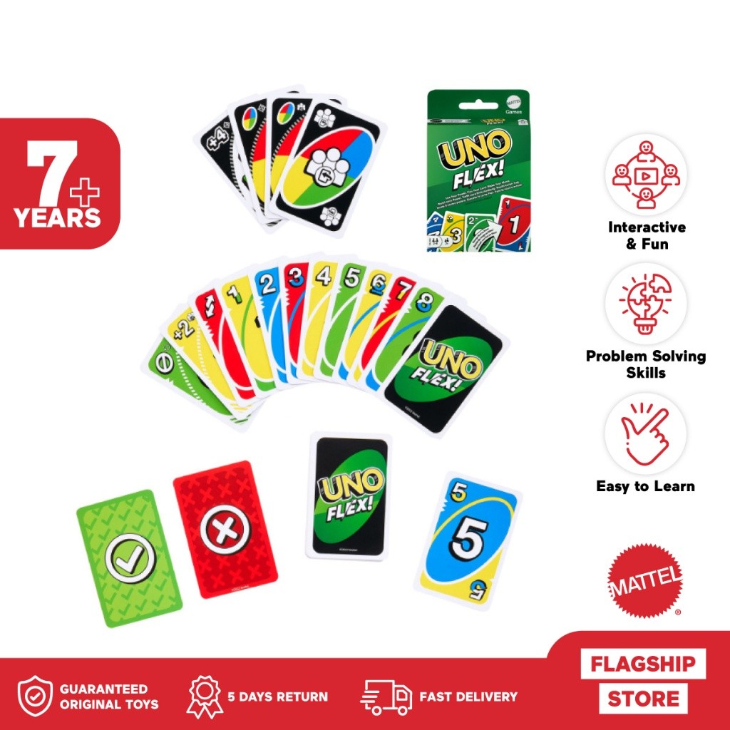 Jual UNO Flex Card Game - Permainan Kartu | Shopee Indonesia