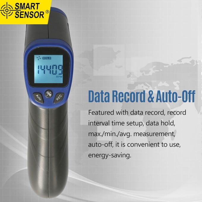 Jual Smart Sensor Digital Tachometer Laser, Takometer Genggam RPM Meter ...