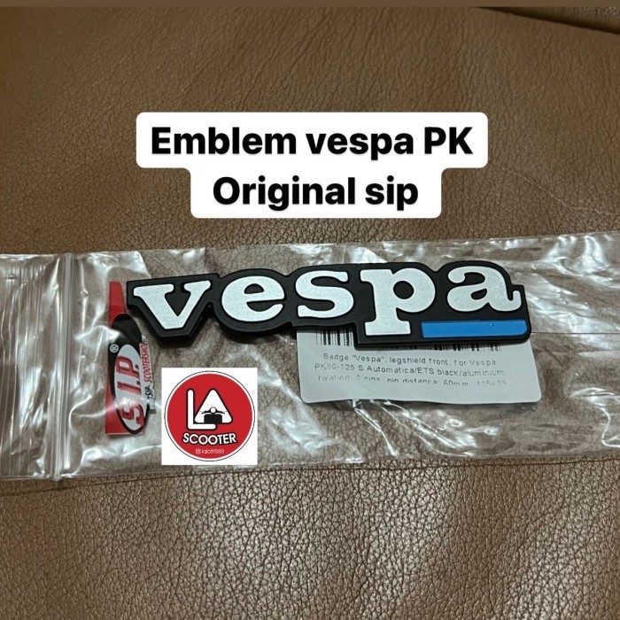 Jual Emblem original SIP scootershop germany utk vespa pk | Shopee ...