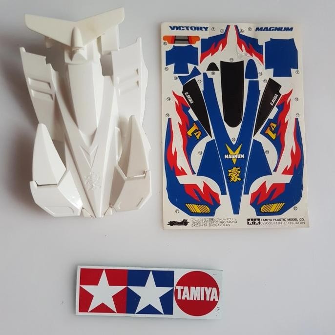 Jual tamiya body victory magnum+stiker | Shopee Indonesia