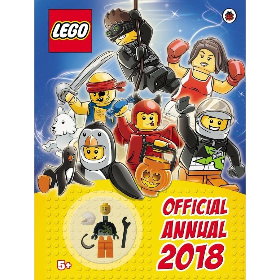 Jual LEGO Official Annual 2018 Book Activities Kid Toys Mechanic ...