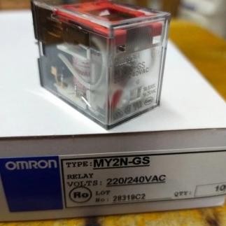 Jual Promo OMRON Relay MY2N-GS 220 VAC COD | Shopee Indonesia