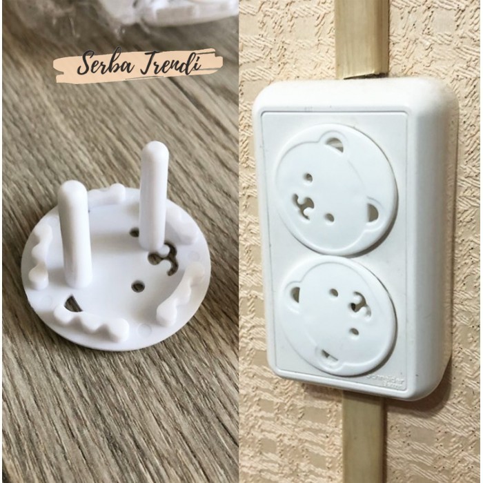 Jual Socket Cover Pengaman Stop Kontak Penutup Lubang Colokan Listrik ...