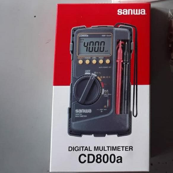 Jual Sanwa Digital Multitester / Multimeter Cd800A / Avometer Cd 800 A ...