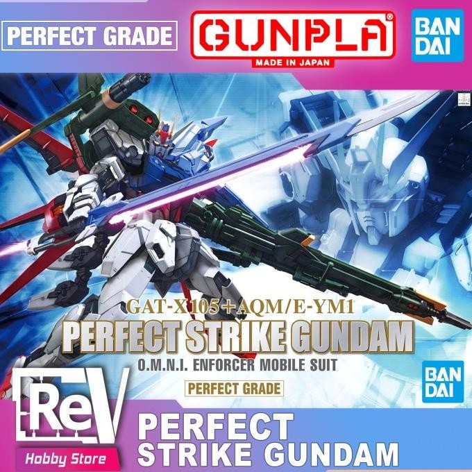 Jual PG PERFECT STRIKE GUNDAM BANDAI PERFECT GRADE 1/60 | Shopee Indonesia