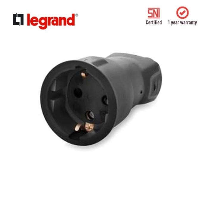 Jual Diskon Socket 2P+E Sch Legrand Plug Colokan Kabel Listrik | Shopee ...