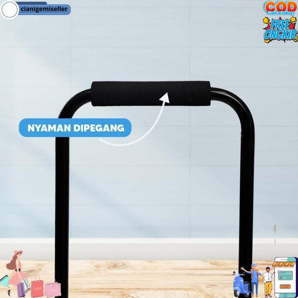 Jual Troli Galon Lipat Trolly Angkut Barang Trolley Besi Portable Troly ...