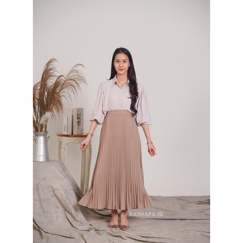 Jual Rok Plisket Premium Mayung / Rok Wanita Panjang / Rok Panjang Wanita/ Rok Mayung Panjang ...
