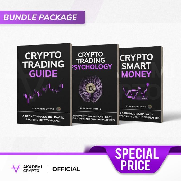 Jual Best Product! Buku Akademi Crypto I [Bundling] Crypto Trading Guide + Crypto Smart Money ...