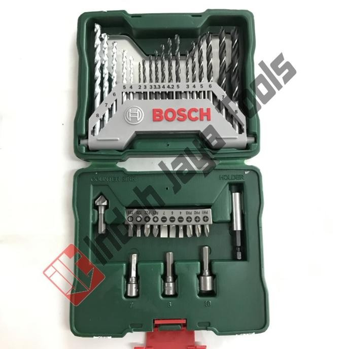 Jual Bosch X-Line Set 33 pcs / Mata Bor dan Obeng Set Kombinasi ...