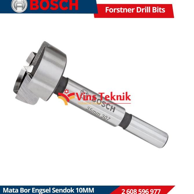 Jual Bosch Forstner Drill Bits Diameter 35mm Mata Bor Engsel Sendok Shank diameter 10mm | Shopee ...