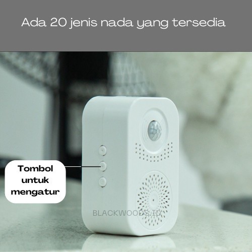 Jual Bel Pintu Rumah Sensor Motion Sensor Gerak Otomatis Bunyi Hello ...
